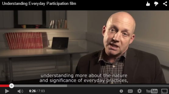 Andrew Miles | Understanding Everyday Participation